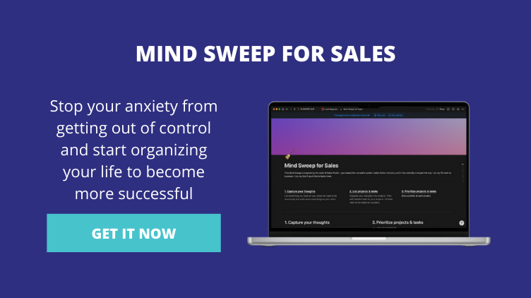 Mind Sweep For Sales | SalesLabs
